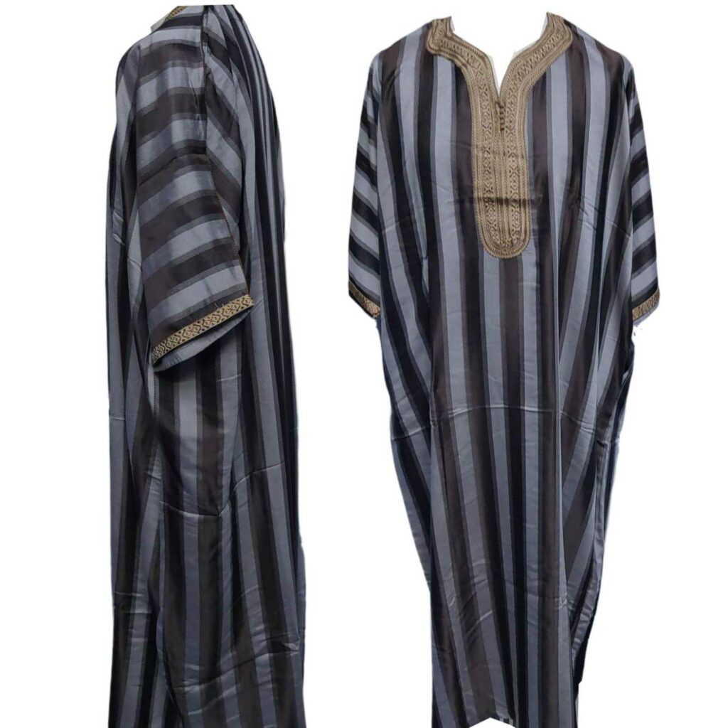 Moroccan Men Thobe Jubba Djellaba