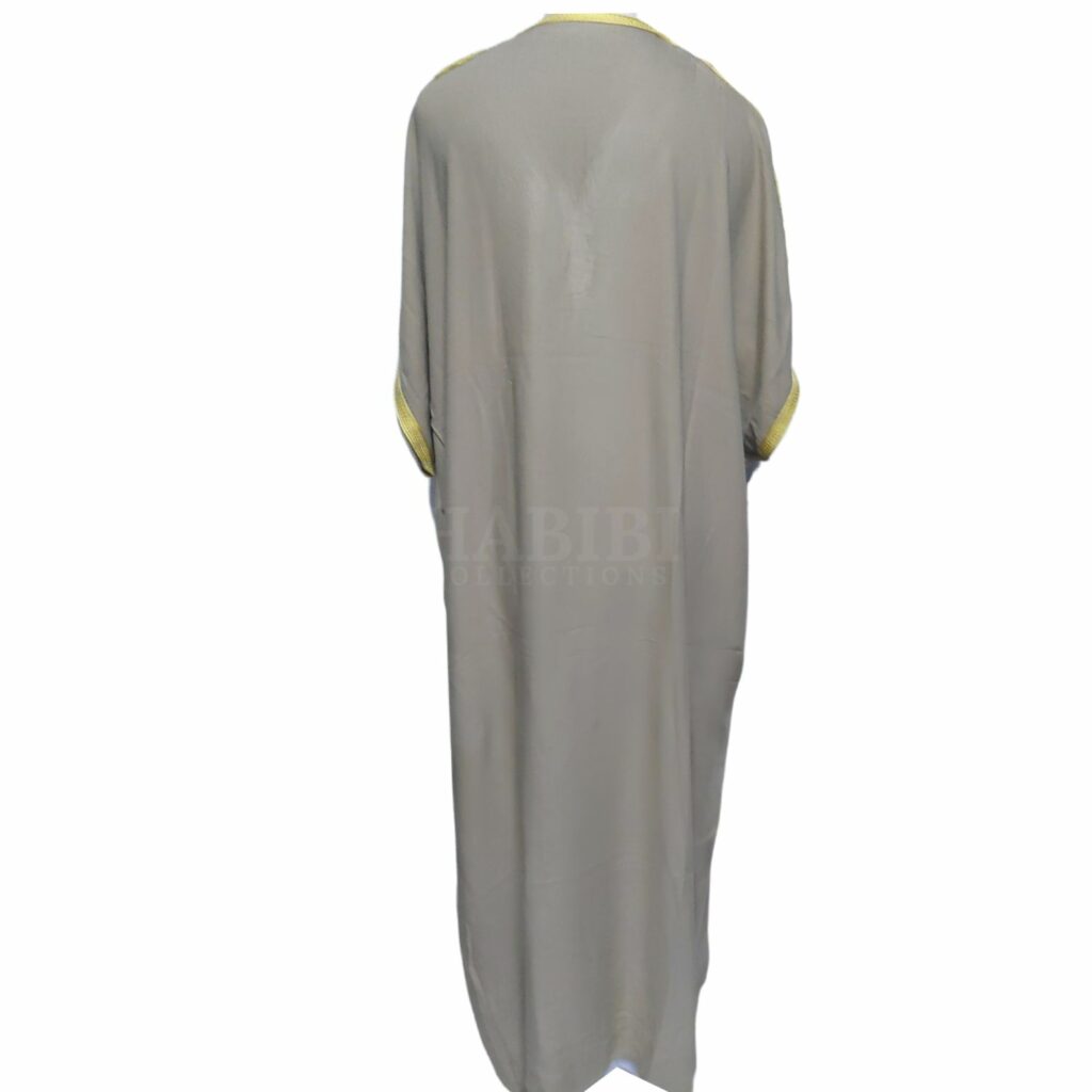 Original Moroccan Men Beige Thobe Jubba Kandora Djellaba